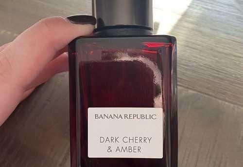 Banana Republic dark cherry & amber