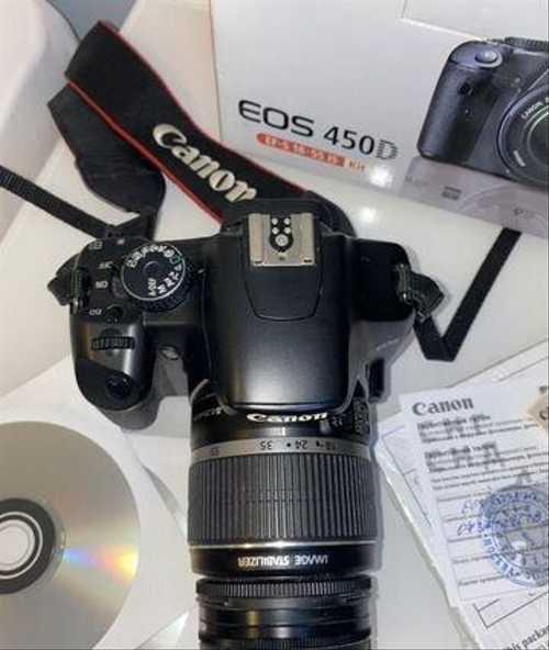 Новый Canon EOS 450D Kit 18-55 IS