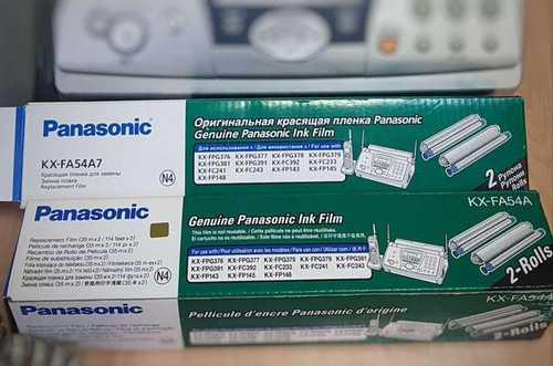 Красящаяся пленка для факса Panasonic