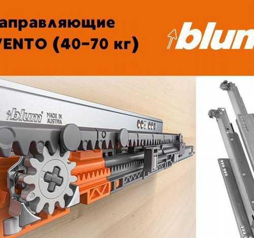 Направляющие Blum Movento с доводчиком