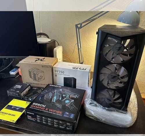 265K / GIG B860M WF / 32G D5 64 CL36 / Без вк