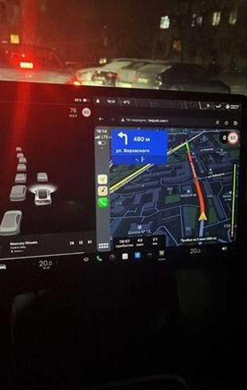 Carplay и AndroidAuto модуль для Tesla