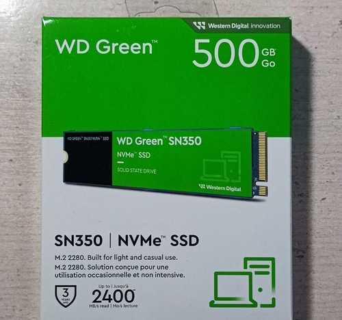 Ssd Wd Green sn350 500 GB