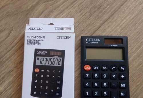 Калькулятор citizen новый карманный