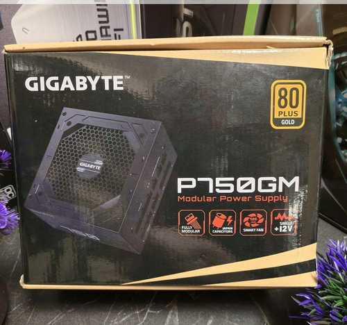 Блок питания gigabyte GP-P750GM 750W