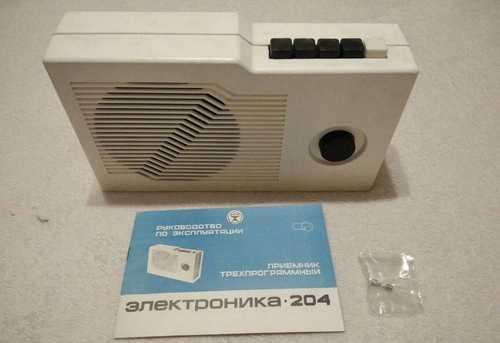 Электроника 204 1986г