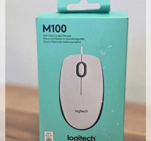 Мышь logitech M100