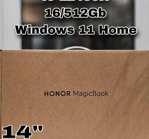 14" HONOR MagicBook X 14 GDG-X, Core i5, RAM 16 ГБ, 512 ГБ, Intel UHD Graphics