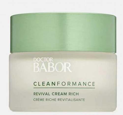 Babor revival cream rich крем против первых морщин