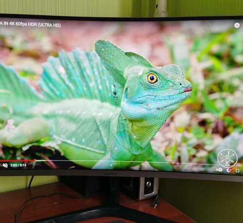 Монитор Samsung C27JG50QQI 27", 144Hz, 2K