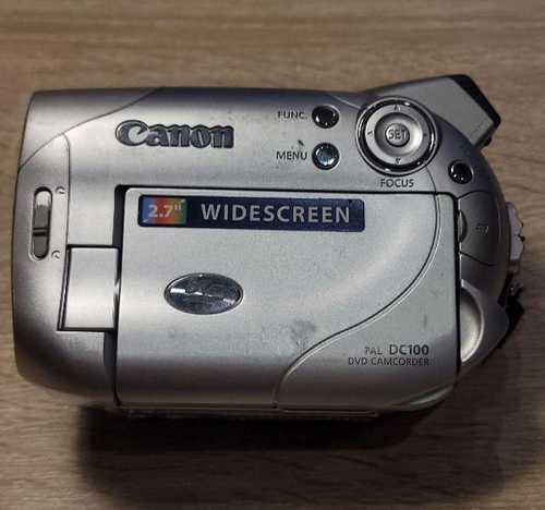 Видеокамера canon dc-100