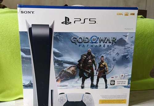 Новая Sony PS5+God of War Ragnarok