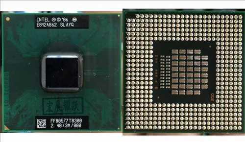 Intel Core 2 Duo T8300 для ноутбука (мобильный)