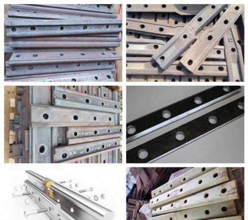 Накладки жд 1Р65, 2Р65, Р50, переходные