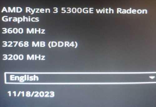 Процессор AM4 AMD Ryzen 3 5300GE