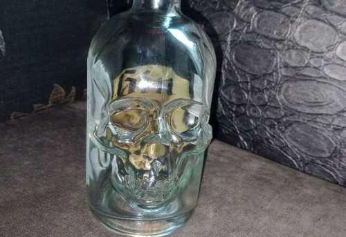 Бутылка с черепом,Водка "царская чарка",Виски ibex