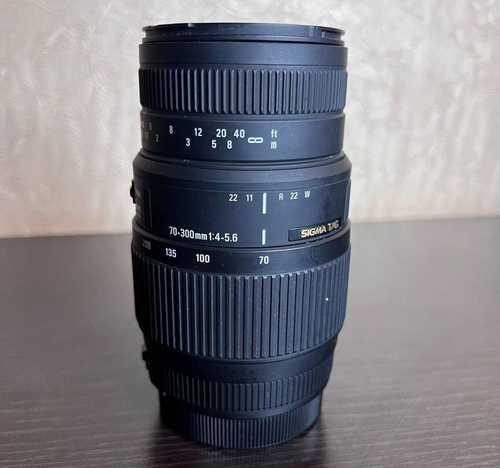 Объектив Sigma DG 70-300mm