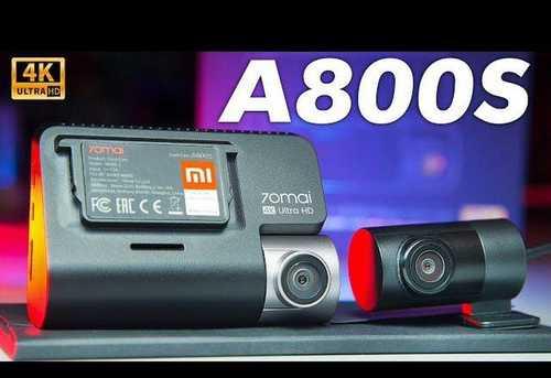 Видеорегистратор xiaomi 70mai А800S 4K (Новый)