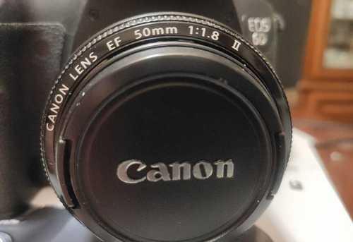 Объектив Canon EF 50 mm 1:1.8 II
