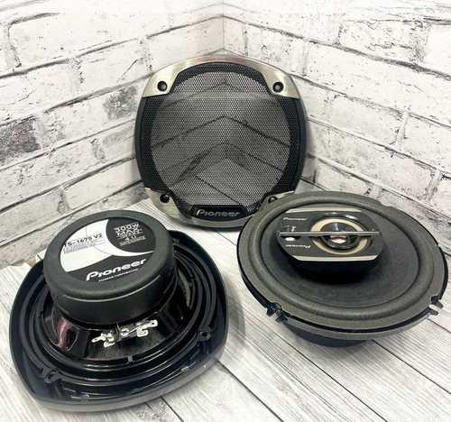 Колонки автомобильные Pioneer тs-1675 V2 16см