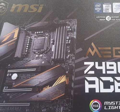 Материнская плата Socket LGA1200 MSI MEG Z490 ACE