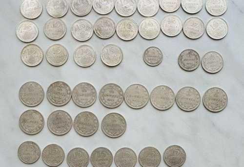 Большой лот монет 175 шт,1922-1929годы