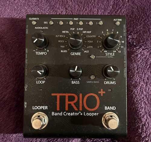 Digitech trio+ Band creator+Looper