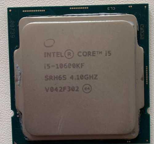 Процессор intel core i5-10600kf