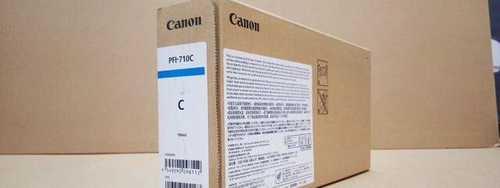 Картридж canon PFI-710 C голубой (2355C001)