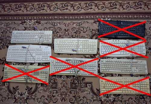 Старые клавиатуры и мыши, USB, PS/2, COM