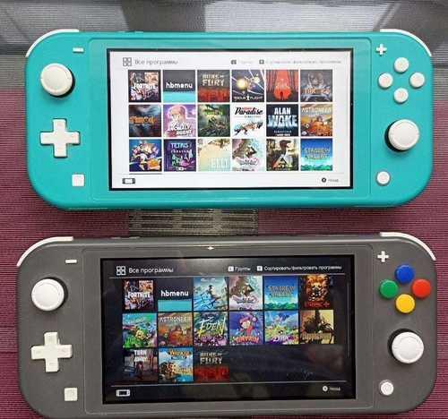 Nintendo switch lite прошитые