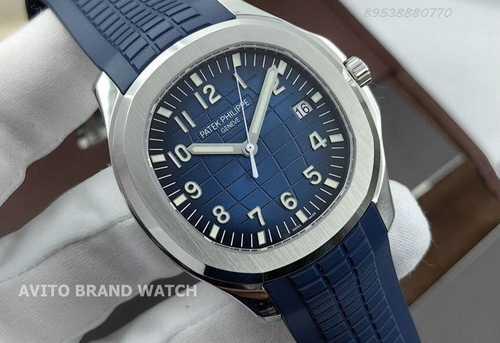 Часы Patek Philippe Aquanaut синего цвет 5168G-001