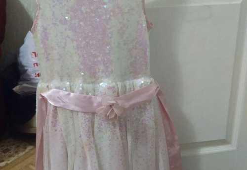Платье для девочки zara 128 134