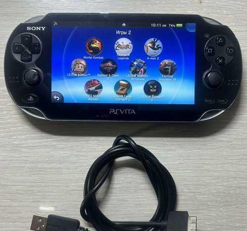 PS Vita 64gb+Игры Прошитая (Более 3000 игр)