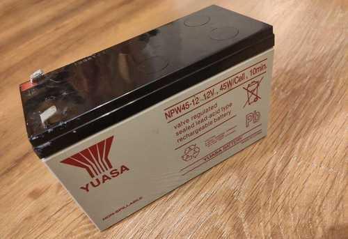 Аккумулятор для ибп yuasa NPW45-12