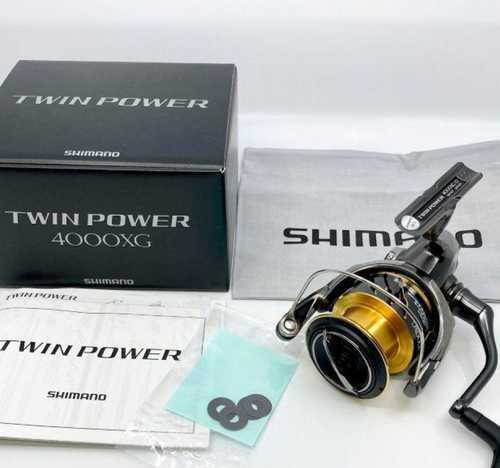 Катушка shimano 20 twin power 4000XG