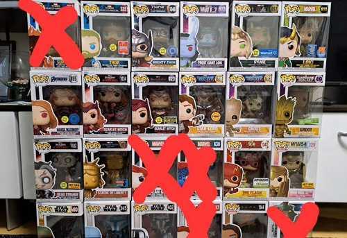 Funko Marvel, Star Wars, DC