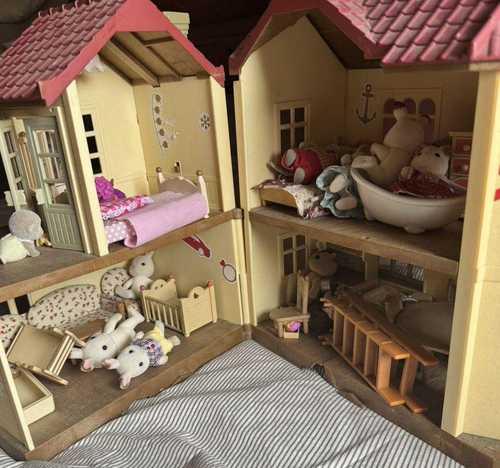 Sylvanian families домик Сильвания с наполнением