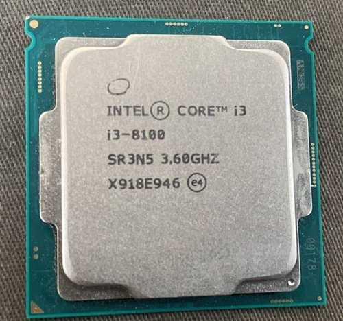 Процессор Intel Core i3-8100 LGA1151 v2