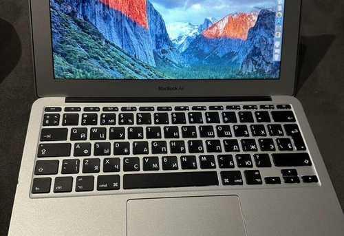 MacBook Air 11 (2015), 120 ГБ, Core i5, 1.6 ГГц, RAM 4 ГБ, Intel HD Graphics 6000
