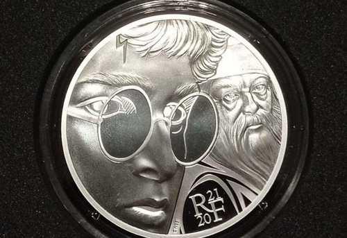 Монета 2021 Гарри Поттер и Дамблдор Серебро