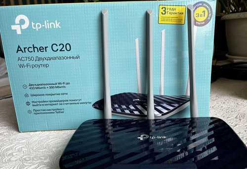 Wifi роутер tp link archer c20