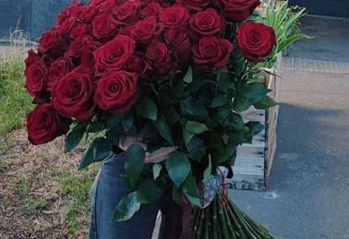 Живые цветы букеты роз,букет роз 1-1,5метра, цветы