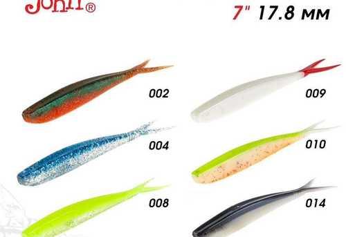 Слаги LJ 3D series slick shad-V 7.0IN