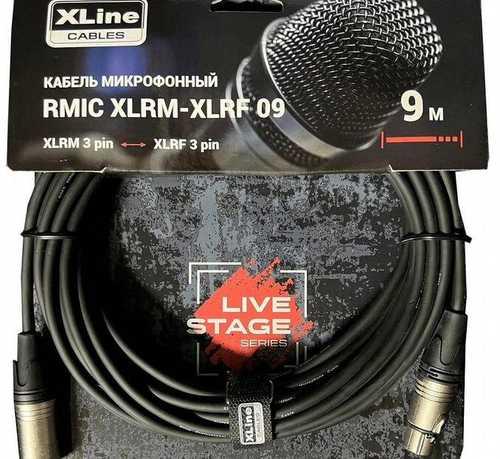 Кабель микрофонный Xline Cables rmic xlrm-xlrf 09