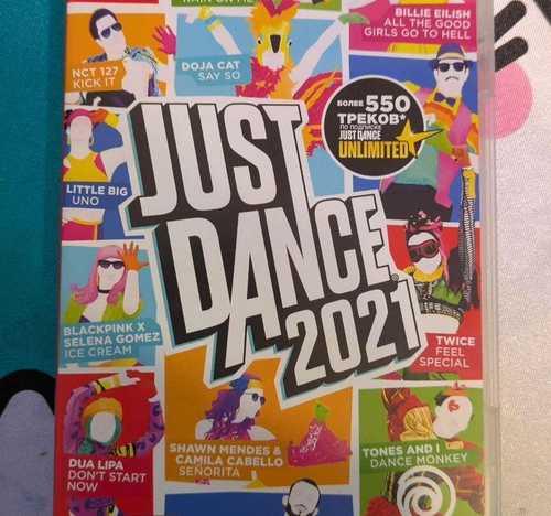 Just dance 2021 картридж