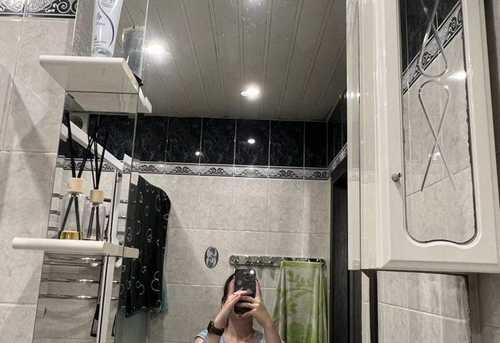 Шкавчик доя ванной с зеркалом
