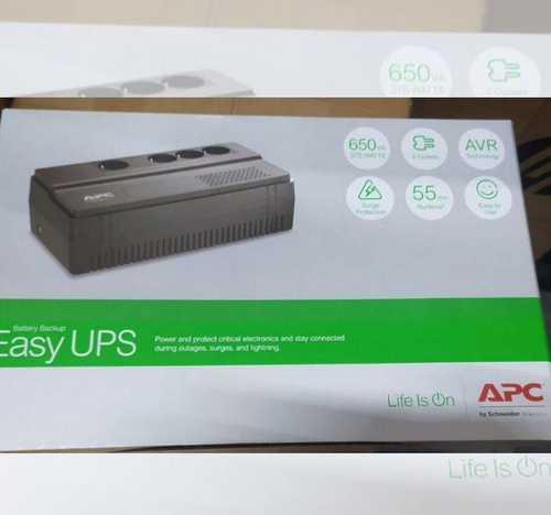 Бесперебоник APC by Schneider easy UPS BV 650