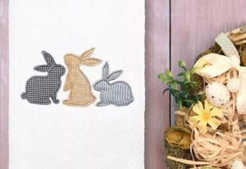 Linum Home Textiles Bunny Row Вышитое роскошное ту