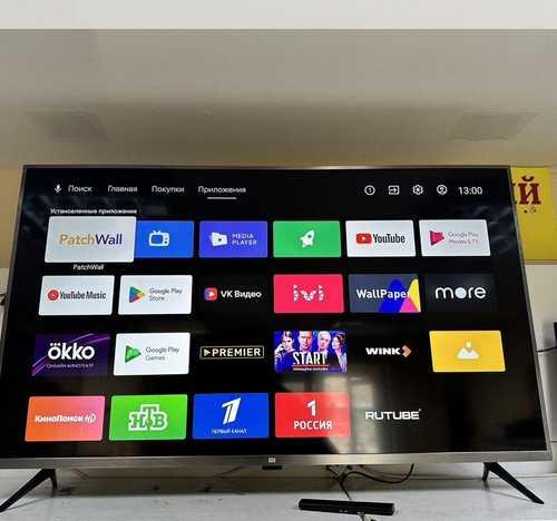 Телевизор SMART tv xiaomi 4k 50 дюймов